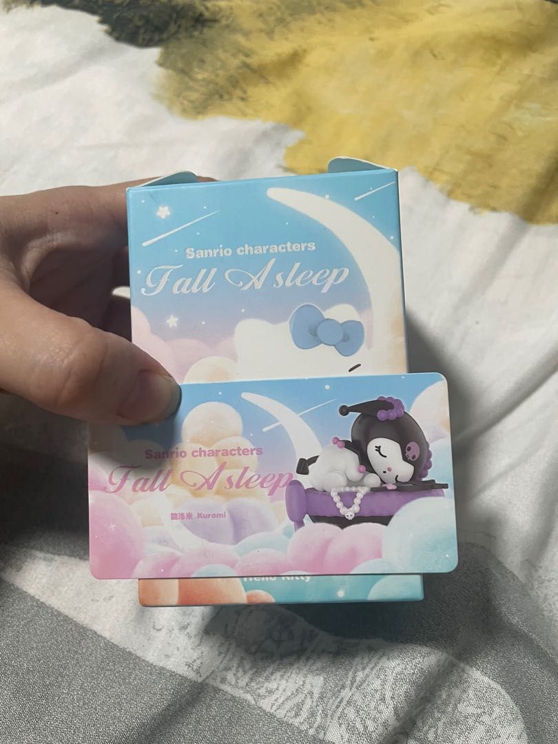 Kuromi Fall Asleep Series, Hobbies & Toys, Toys & Games on Carousell