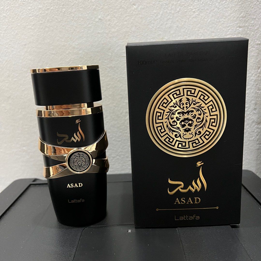 Lattafa Asad EDP 100ml 3.4 OZ, Beauty & Personal Care, Fragrance ...
