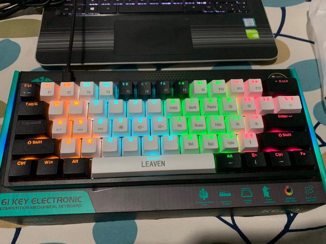 Leaven K620 61Key Mechanical Keyboard, Computers & Tech, Parts ...