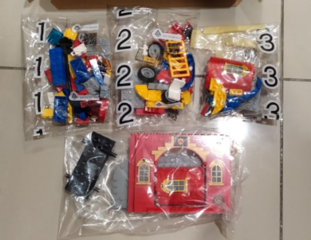 LEGO 10776 DISNEY MICKEY & FRIENDS FIRE TRUCK & STATION (NO GOOFY/PLUTO ...