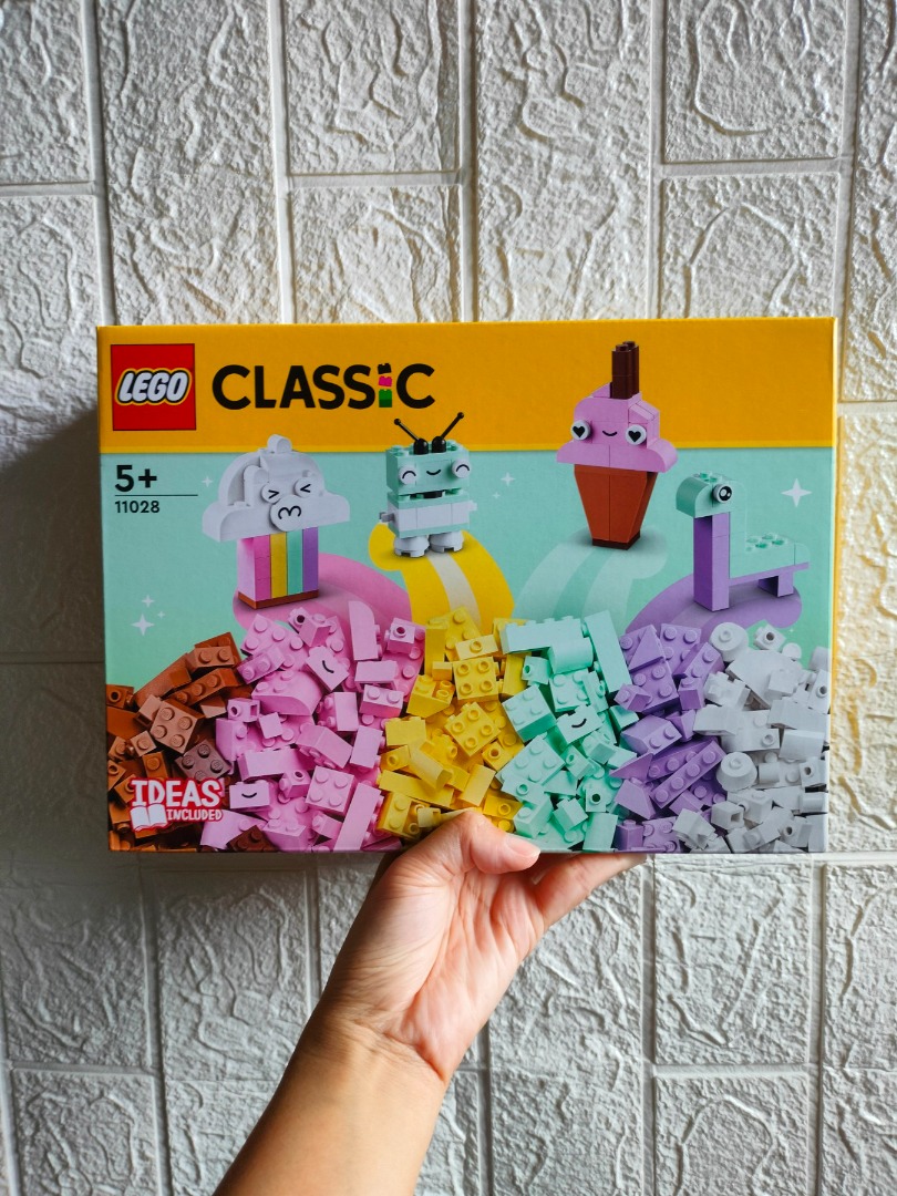LEGO Classic Creative Pastel Fun Bricks Box 11028 on Carousell