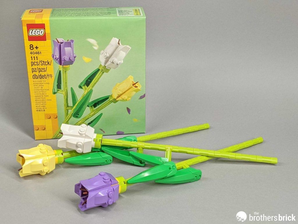 LEGO Tulip Flowers, Hobbies & Toys, Toys & Games on Carousell
