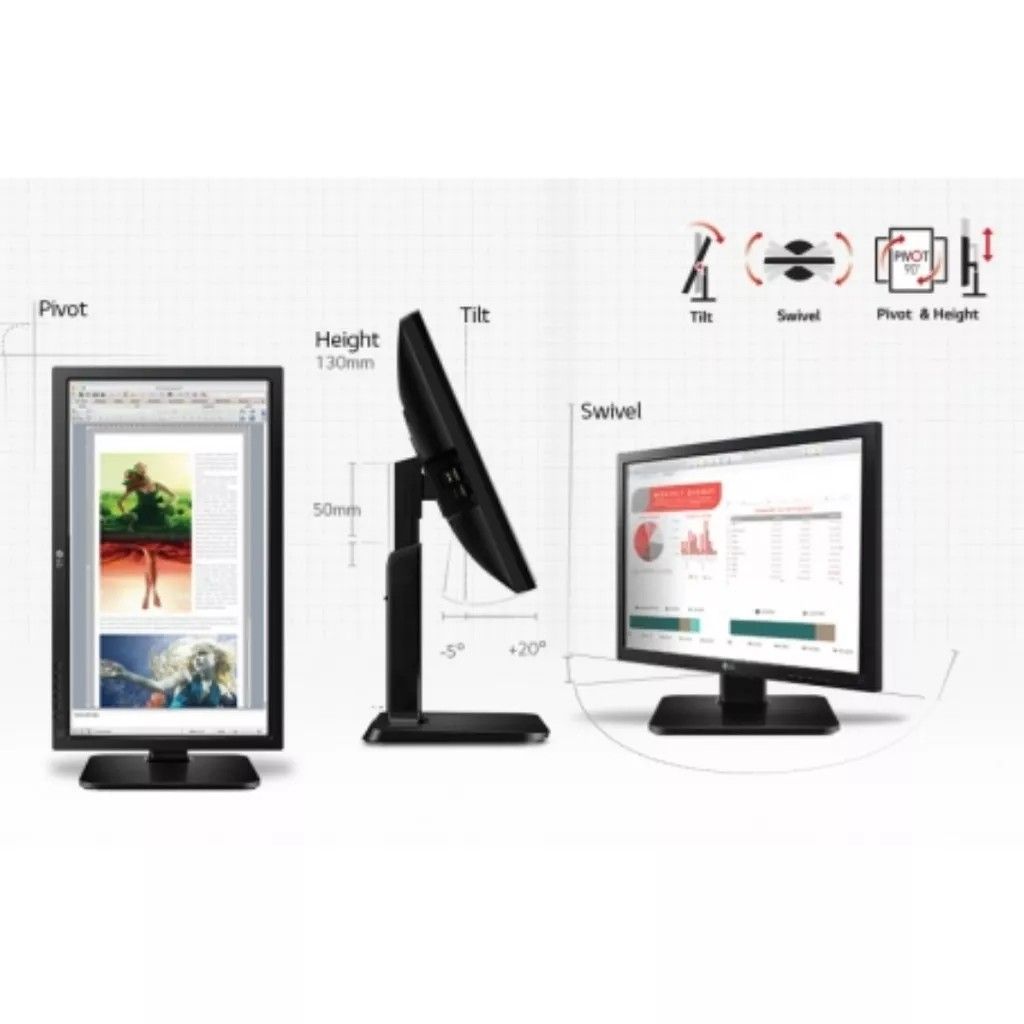LG 24MB37PY-B 24Inch IPS LED Monitor, Computers & Tech, Parts ...