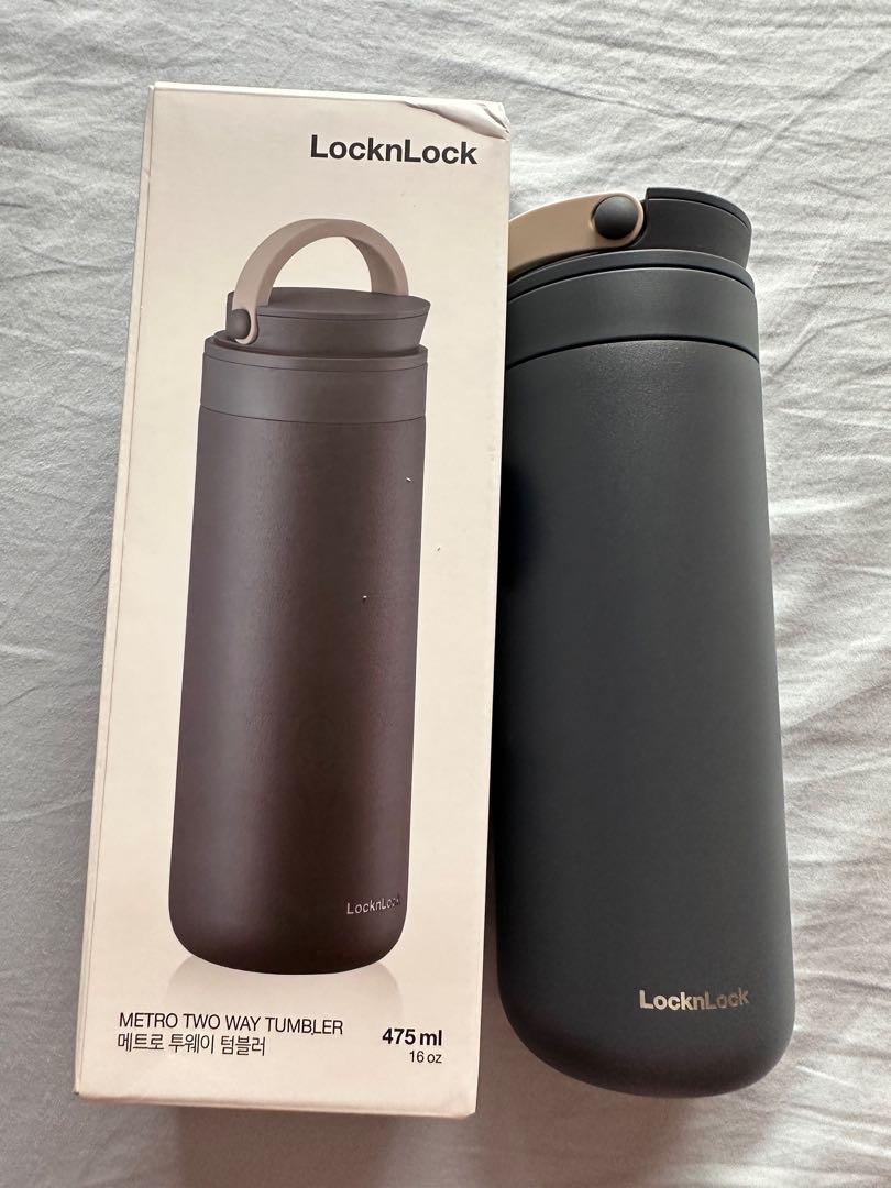 [LocknLock] Metro Two Way Tumbler, Furniture & Home Living, Kitchenware ...