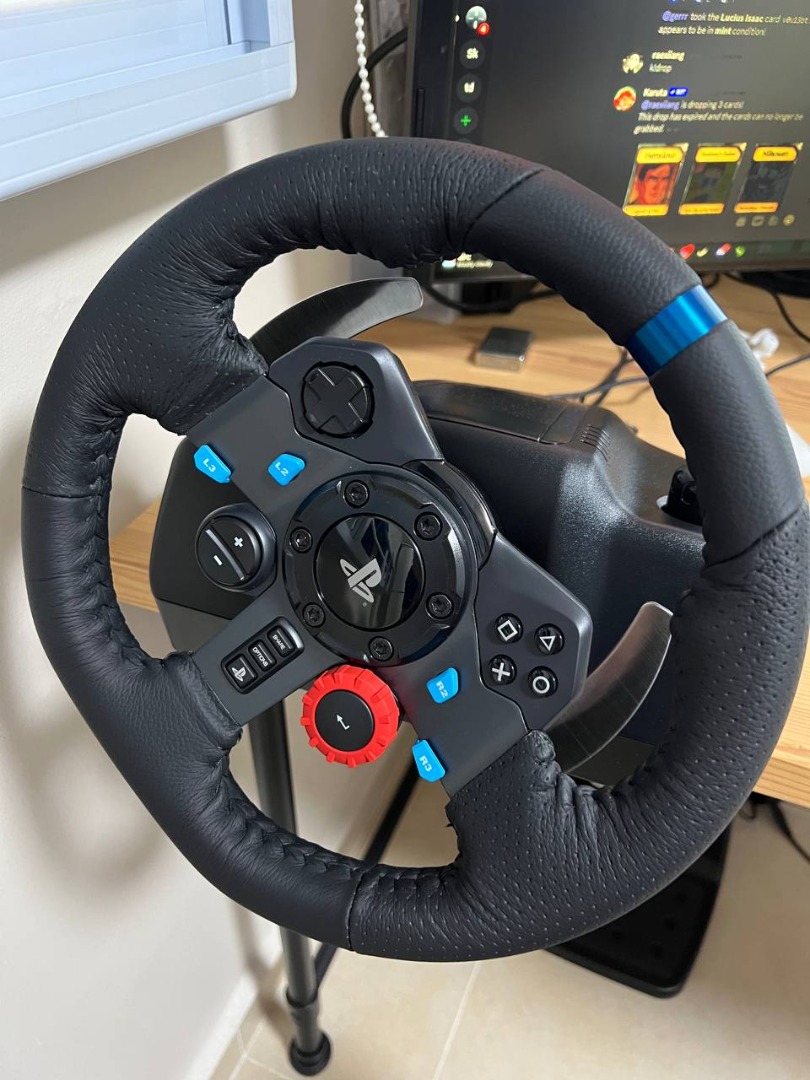 Logitech G29 Driving Force Race Wheel, Video Gaming, Gaming Accessories ...
