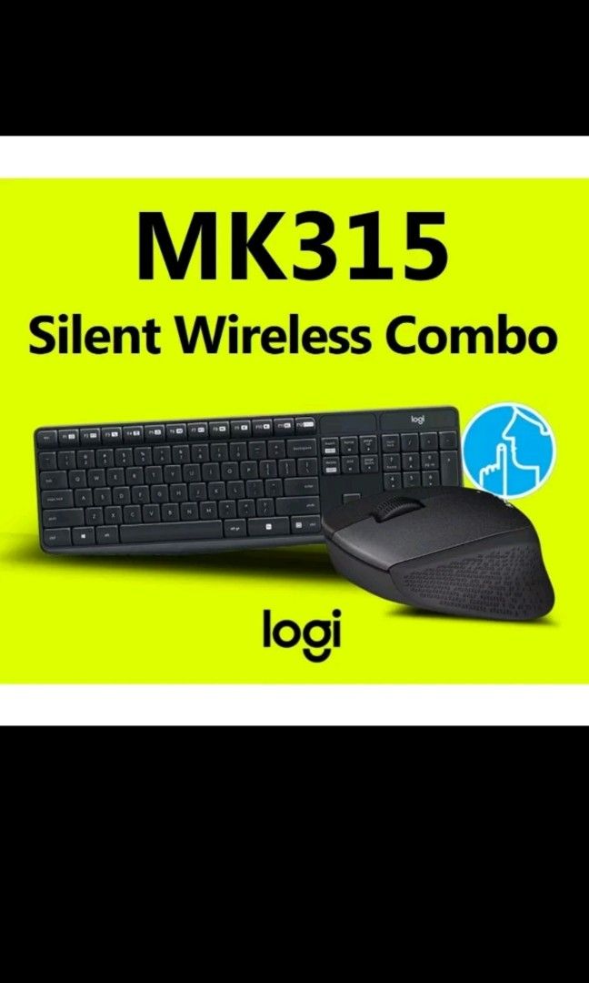 Logitech Mk315 Keyboard Wireless Mouse Computers And Tech Parts And Accessories Computer Keyboard