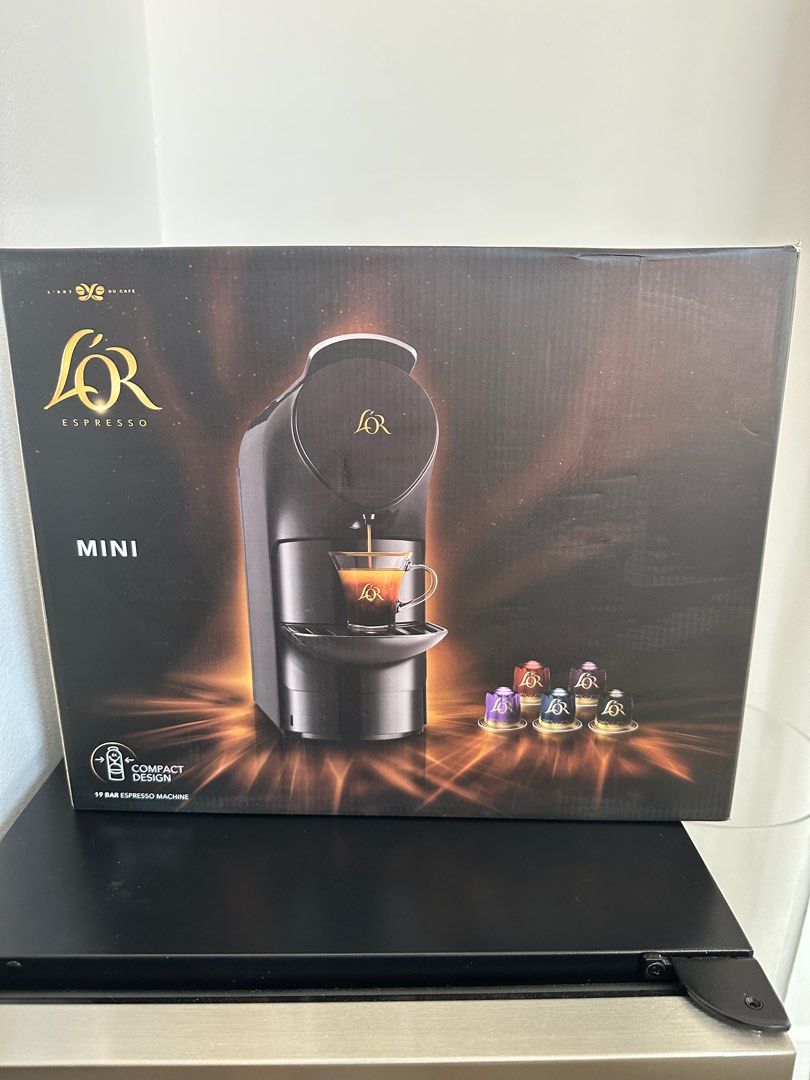 (BNIB) With FREE Capsules L’or mini espresso machine, TV & Home ...