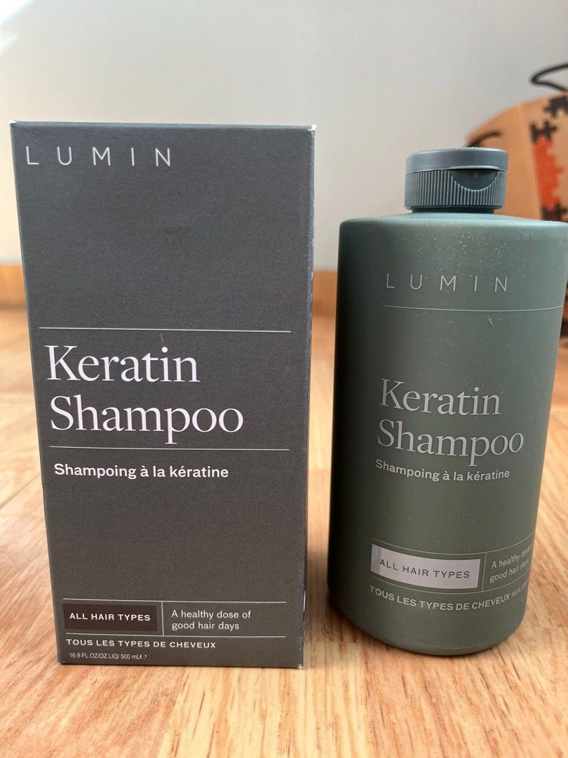 Lumin Keratin Shampoo, Beauty & Personal Care, Hair on Carousell