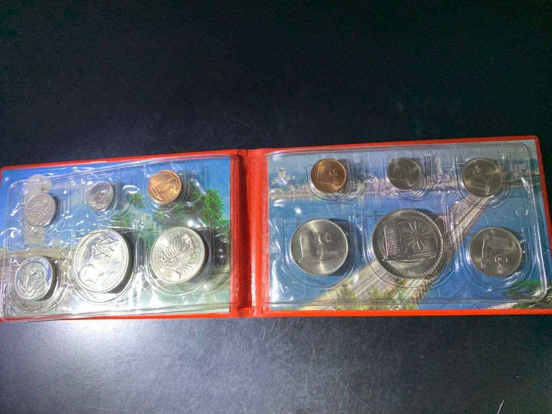 Malaysia & Singapore 10 cents-$1 book set, Hobbies & Toys, Memorabilia ...
