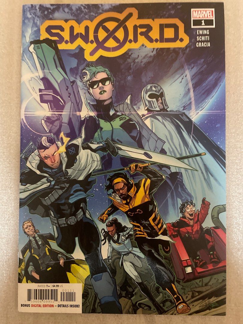 Marvel - SWORD #1 1st Alternate New Team, Aero #1 , Hobbies & Toys ...