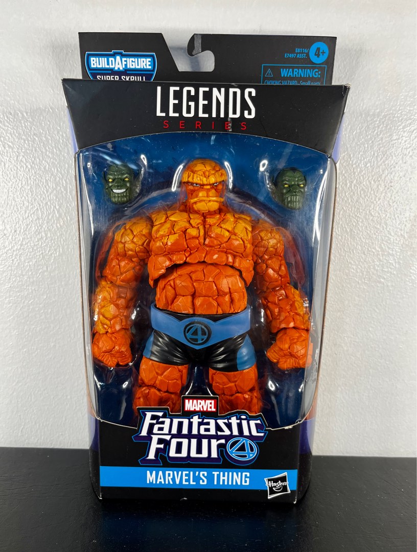 Marvel Legends Series “Marvel Fantastic 4 - The Thing” Action Figure ...