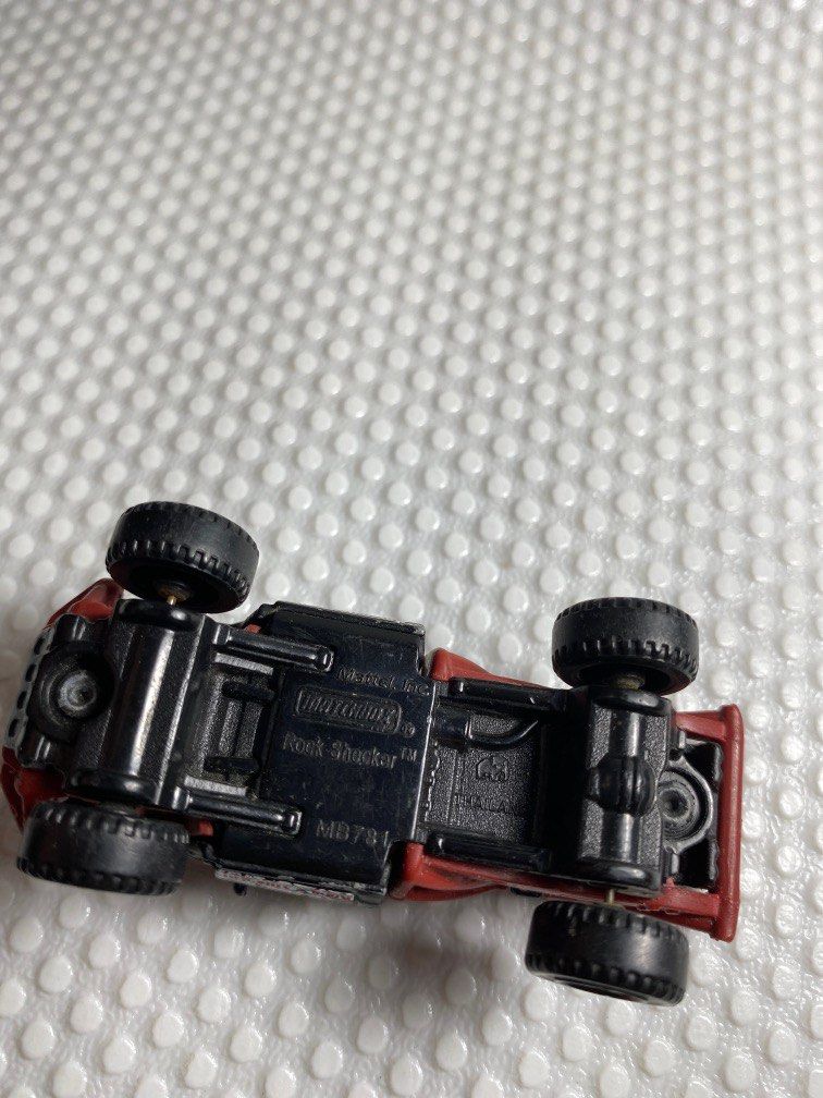 Matchbox Black & Red Rock Shocker 1:64 Scale Diecast Toy Car GUC on ...