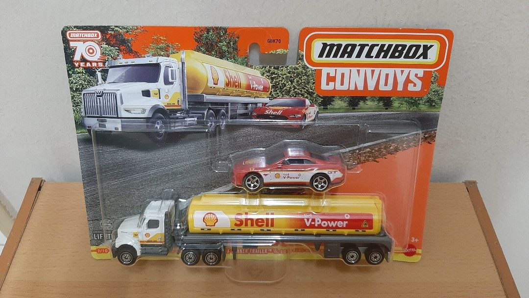 Matchbox Convoys: Shell V-Power, Hobbies & Toys, Toys & Games on Carousell