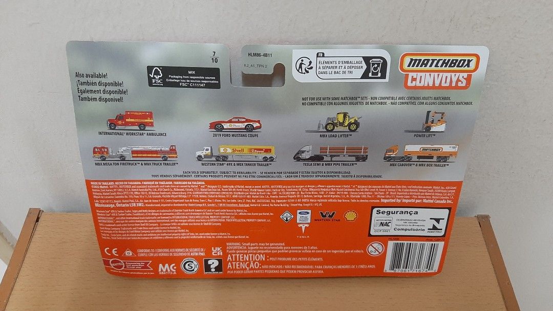 Matchbox Convoys: Shell V-Power, Hobbies & Toys, Toys & Games on Carousell