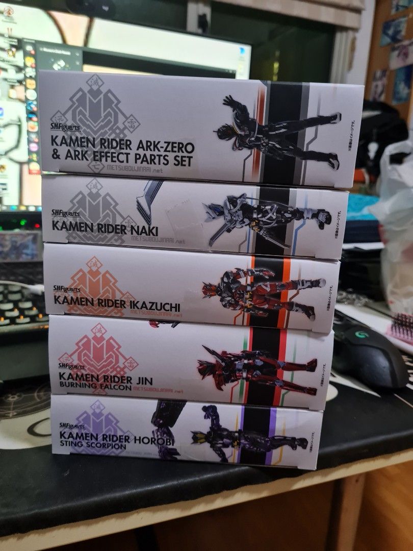 Metsubojinrai set(Horobi, Jin Burning, Naki, Ikazuchi, ArkZero, Metsubojinrai), Hobbies & Toys ...