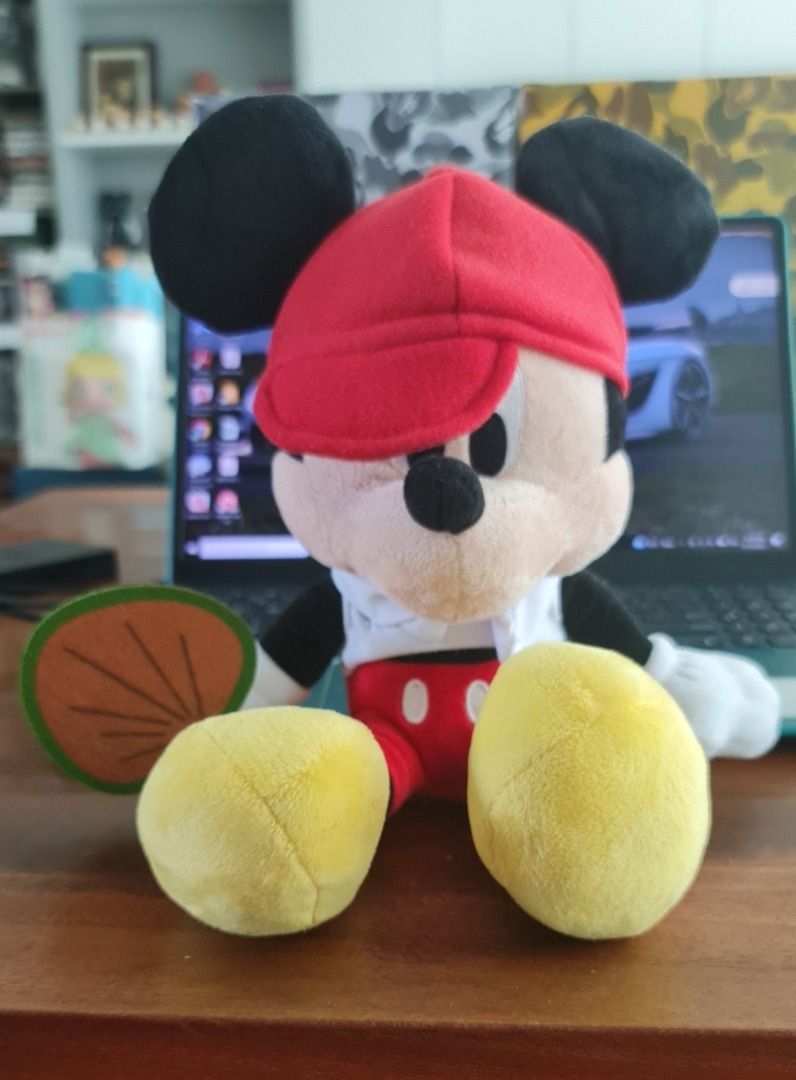 Mickey Mouse Plushie, Hobbies & Toys, Toys & Games on Carousell