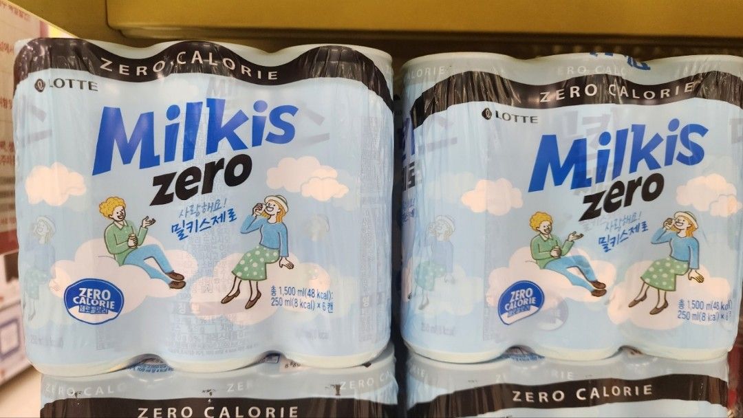 Milkis Zero 250ml x 6, Food & Drinks, Beverages on Carousell