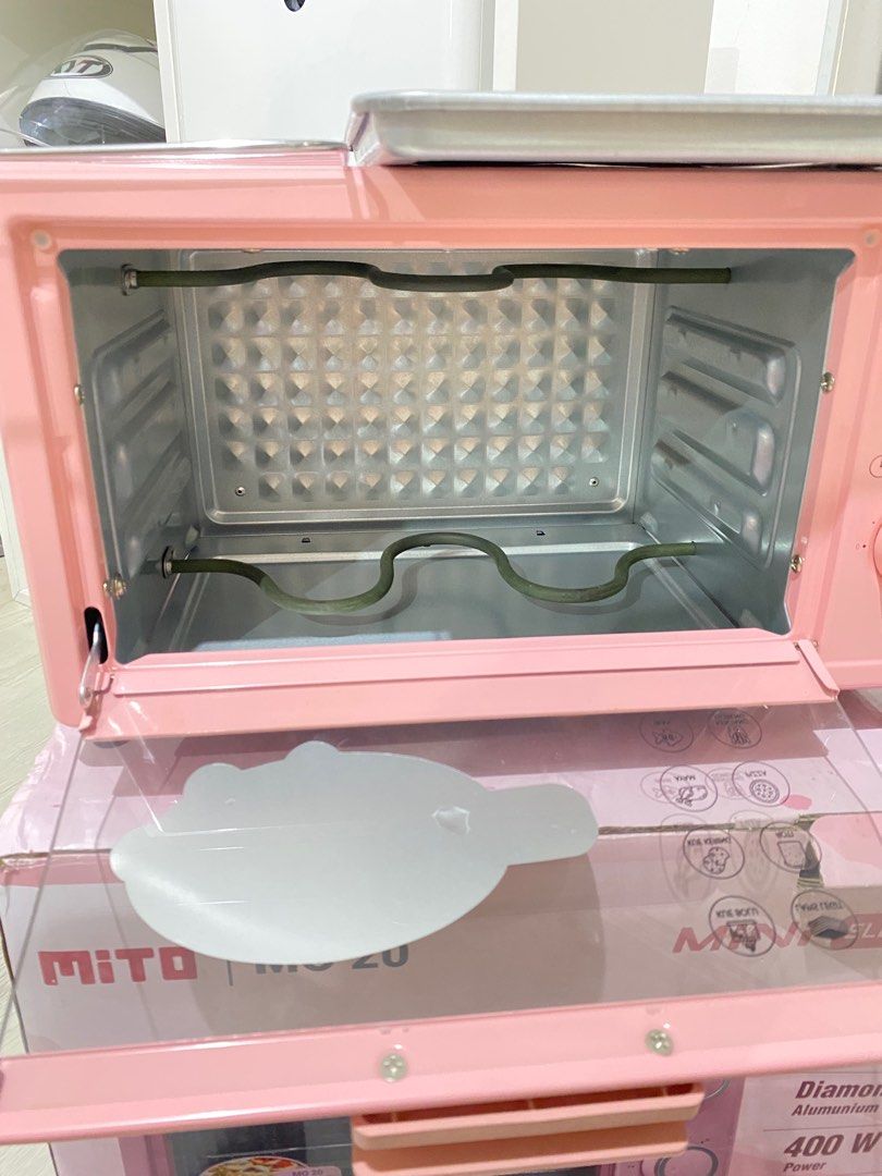 Mito m20 mini electric oven pink, Kitchen & Appliances di Carousell