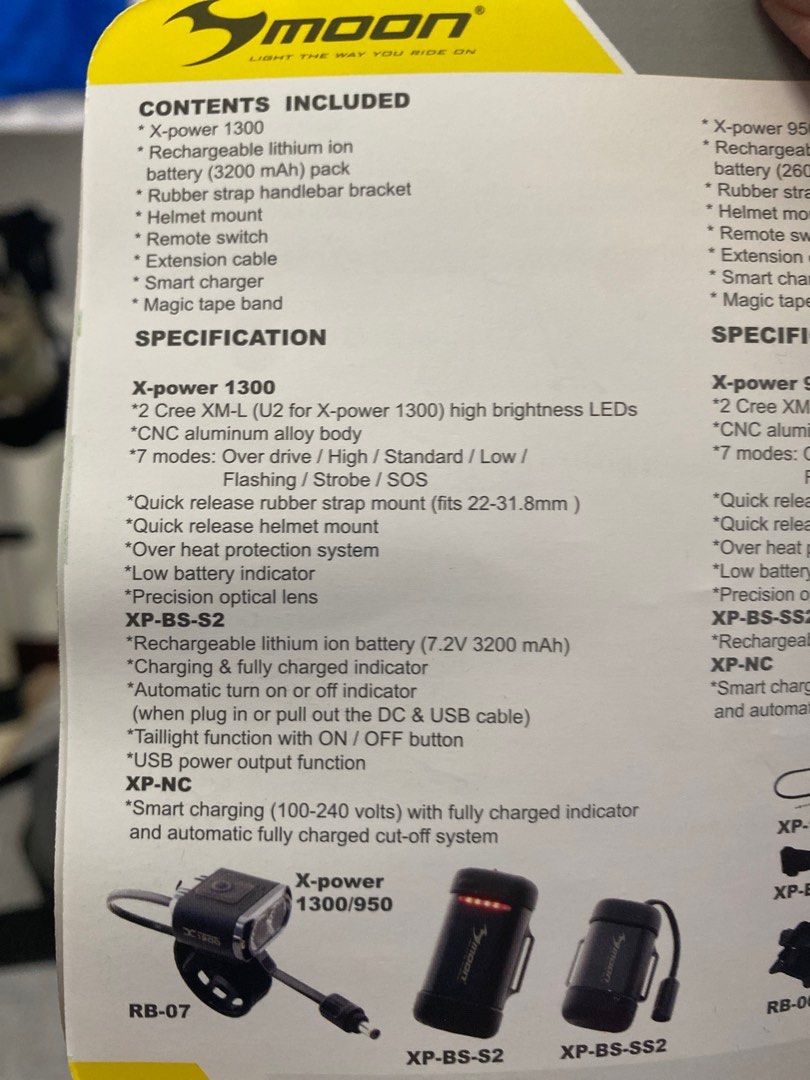 moon x power 1300 light, Sports Equipment, Bicycles & Parts, Bicycles ...