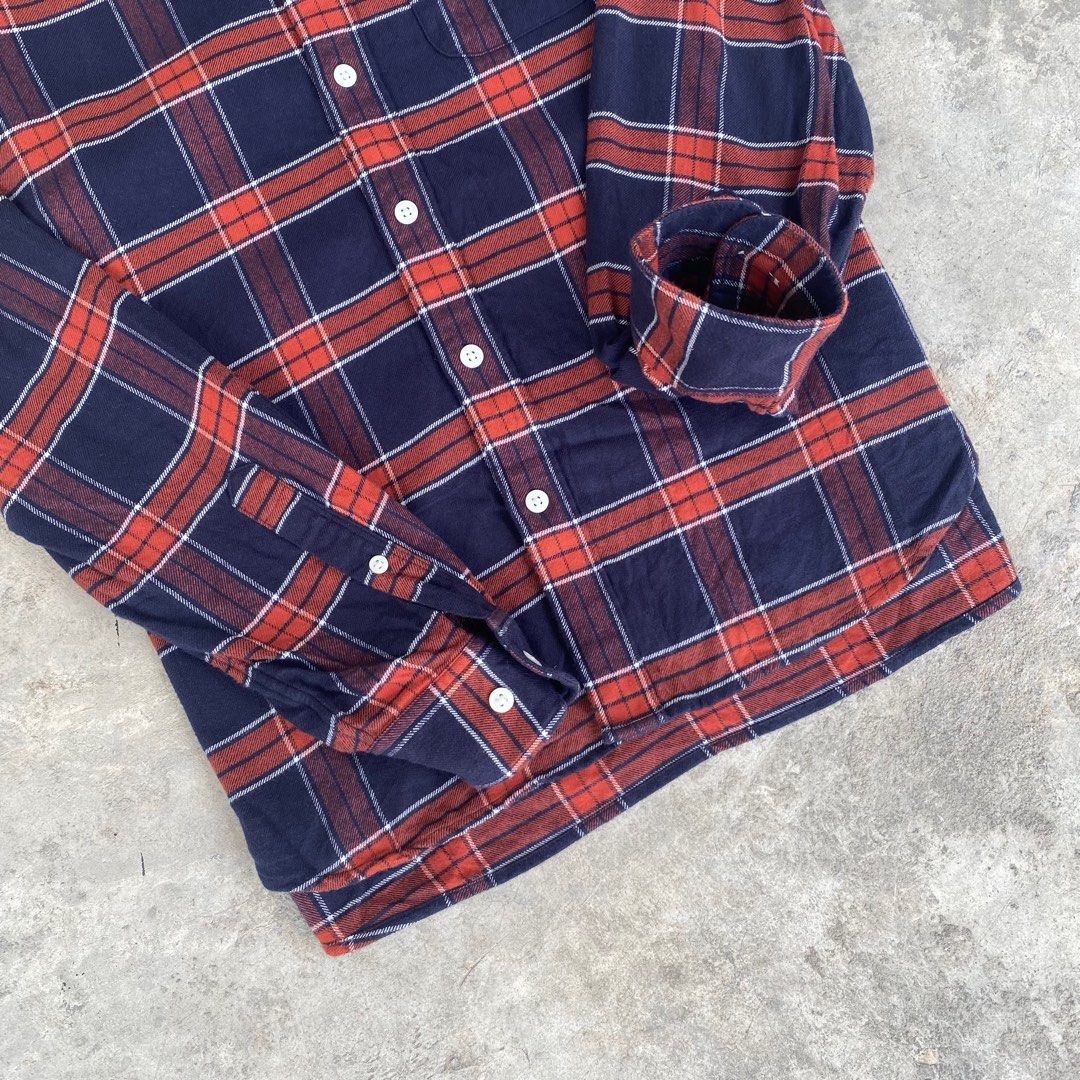 MUJI FLANNEL SHIRT, Men's Fashion, Coats, Jackets and Outerwear on ...