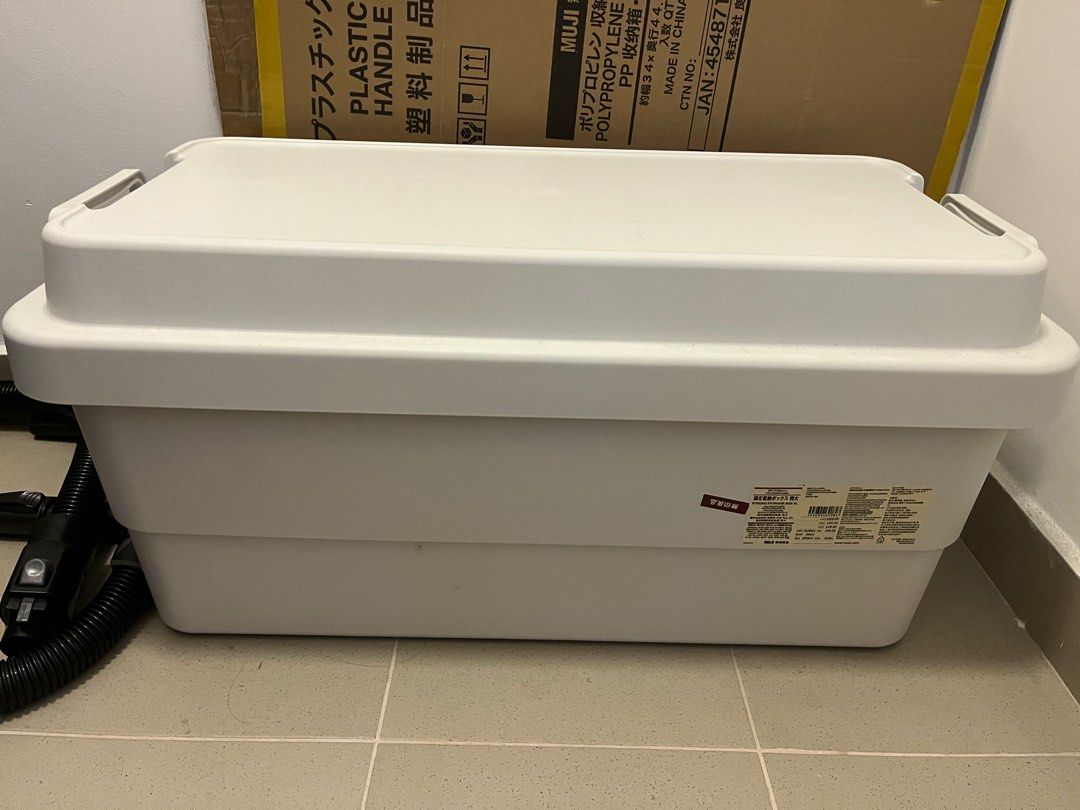 Muji strong Storage Box XL, Furniture & Home Living, Furniture, Other ...