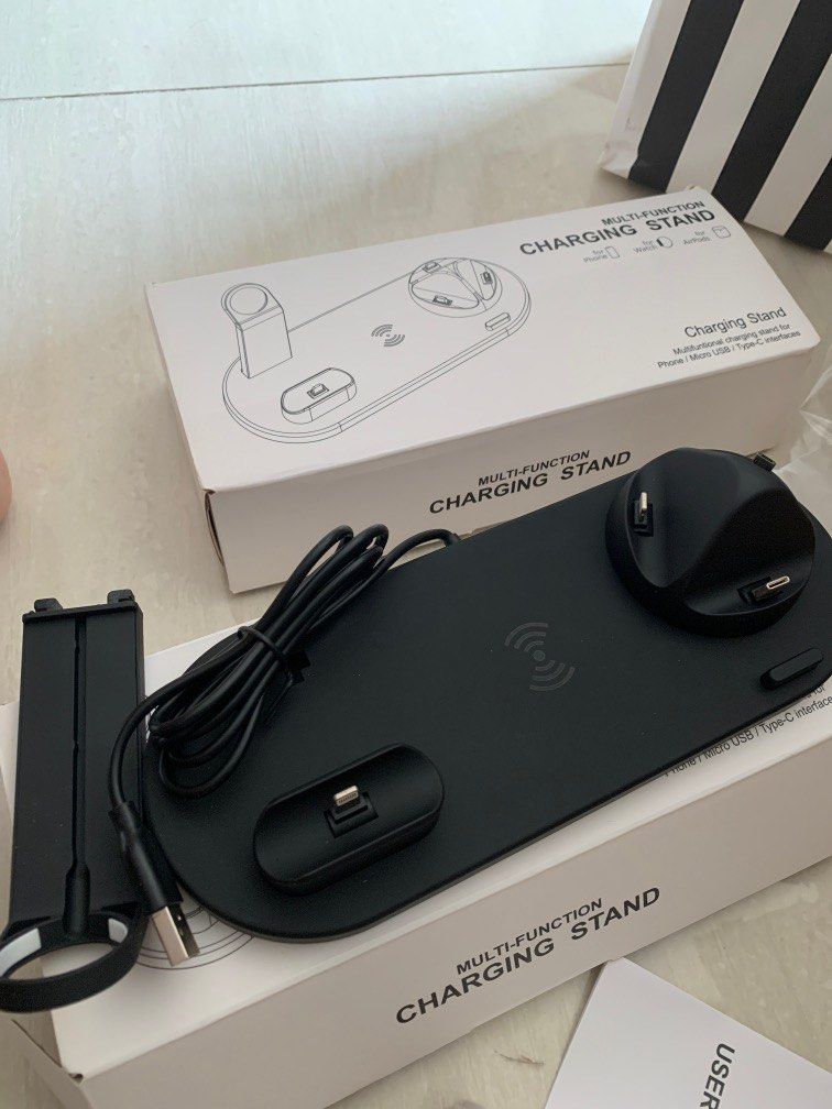 Multi function Charging Stand, Audio, Portable Audio Accessories on Carousell