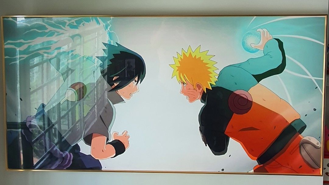 Naruto Series Picture in gold frame, Hobbies & Toys, Memorabilia ...