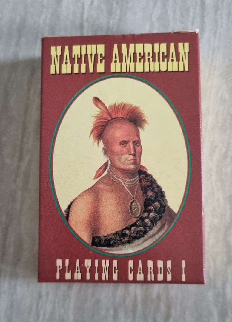 Native American Playing Cards, Hobbies & Toys, Toys & Games on Carousell
