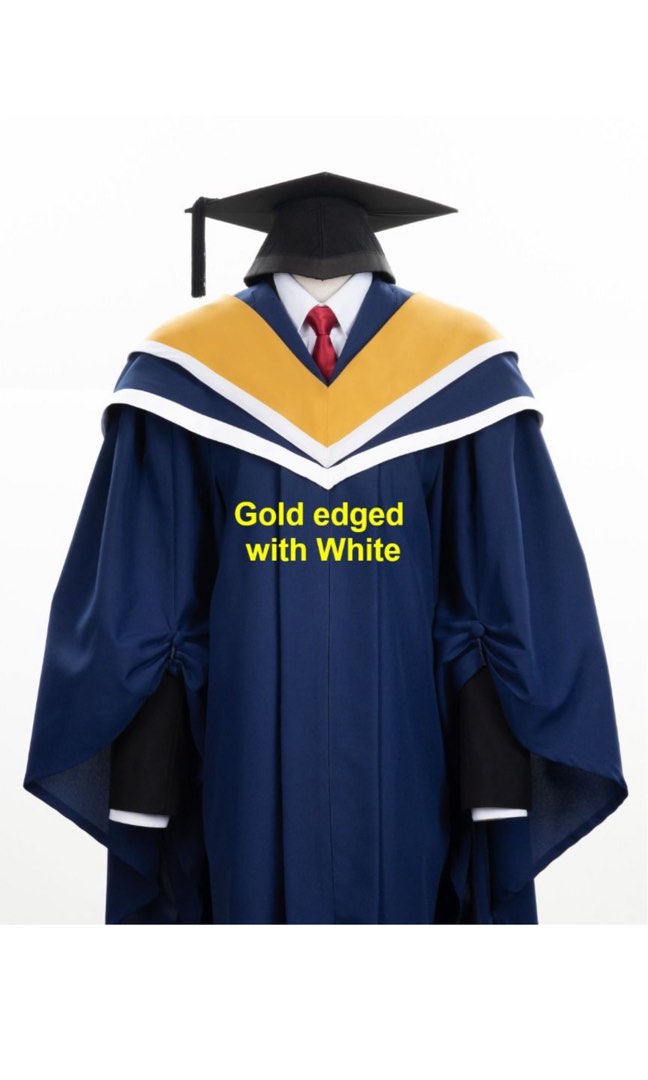 NBS graduation gown size S and mortarboard 7, Women's Fashion, Dresses ...