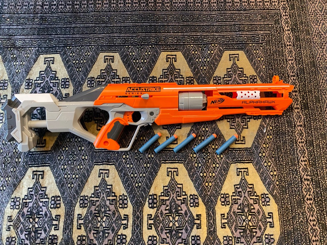 Nerf Alphahawk Acustrike series, Hobbies & Toys, Toys & Games on Carousell