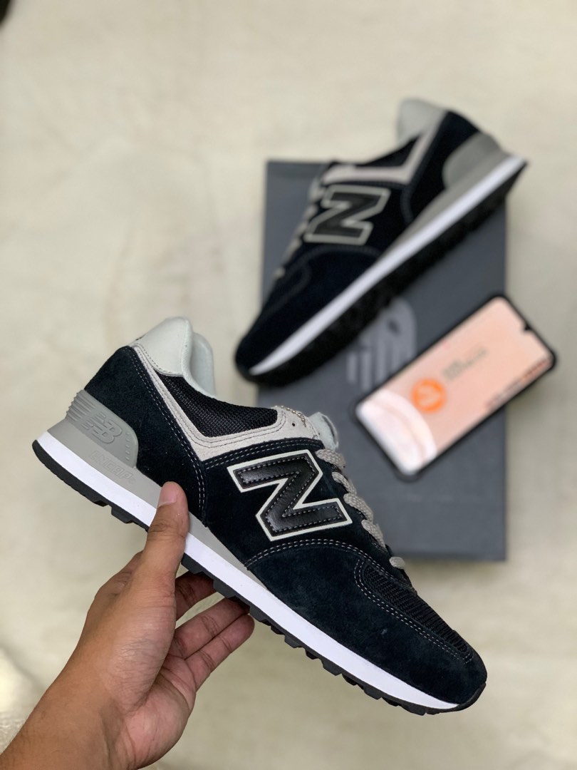 New Balance 574 (Below SRP) Black on Carousell