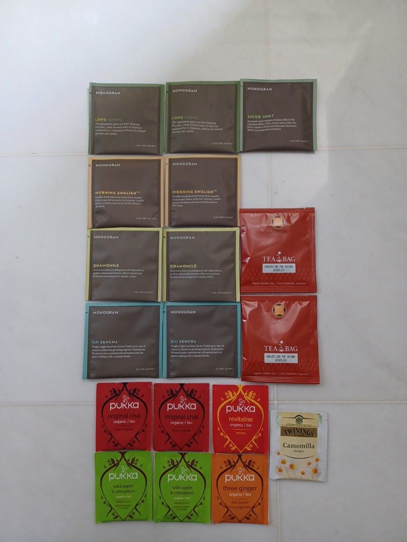 NEW!! Mixed Tea Sachets Gryphon/Lupicia/Pukka, Food & Drinks, Beverages ...