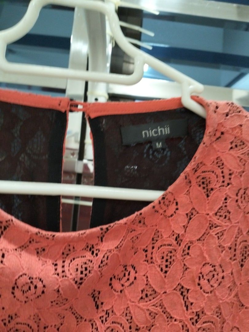 Niichi Orange Dress, Women's Fashion, Dresses & Sets, Dresses on Carousell