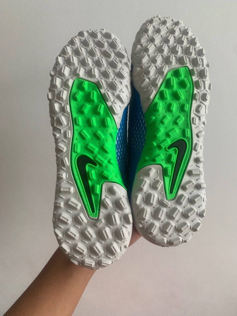 Nike Air Phantom Blue Football/Soccer Shoes, Men's Fashion, Footwear ...