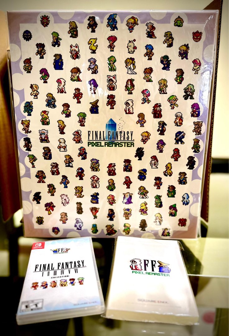 Nintendo Switch Final Fantasy I-VI collector edition, Video Gaming ...