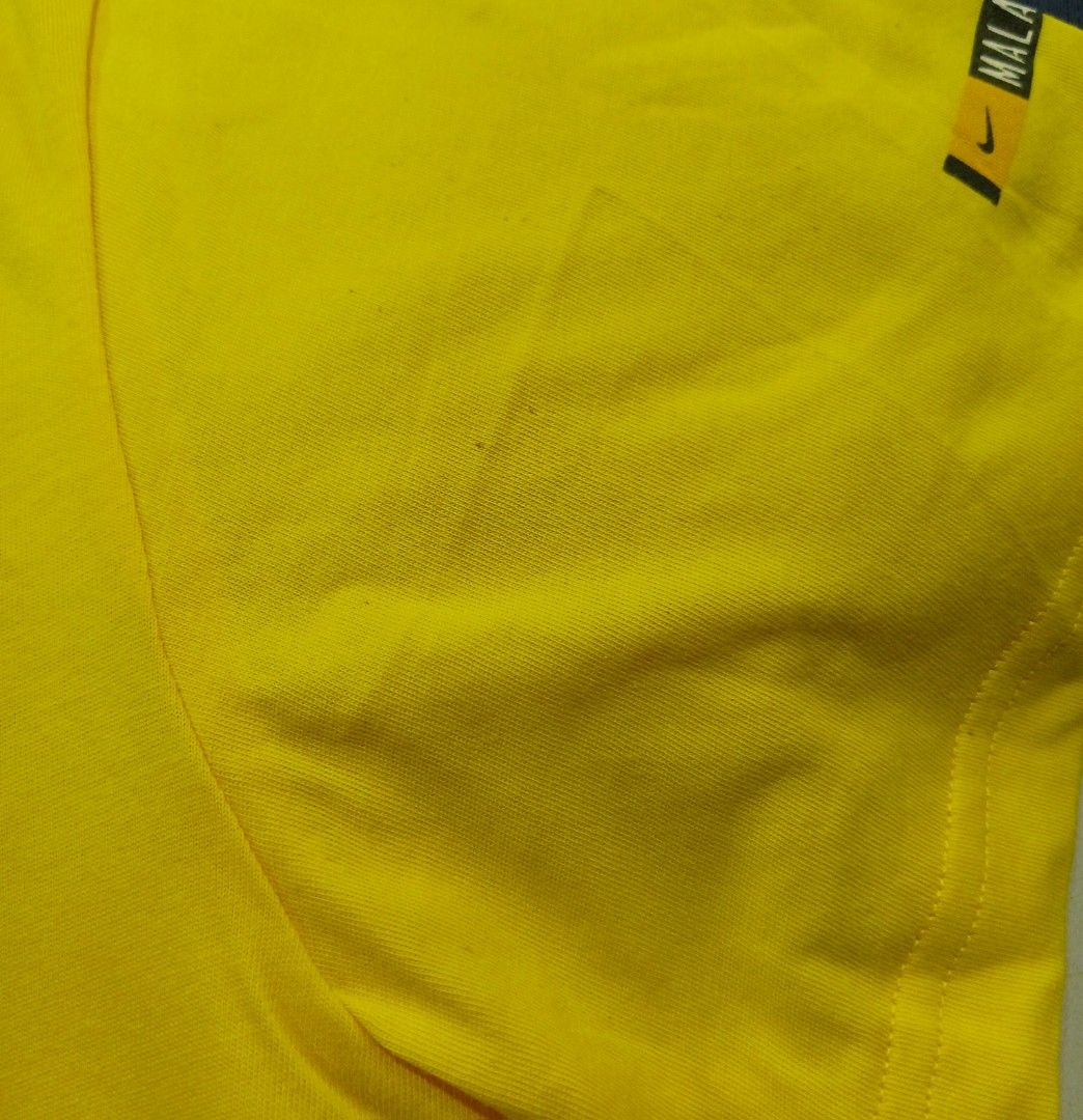 Official Tshirt Harimau Malaya Kuning, Men's Fashion, Tops & Sets ...