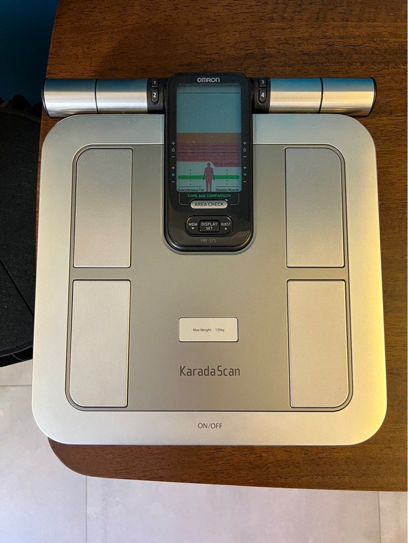 Omron Karada Scan, Health & Nutrition, Health Monitors & Weighing ...