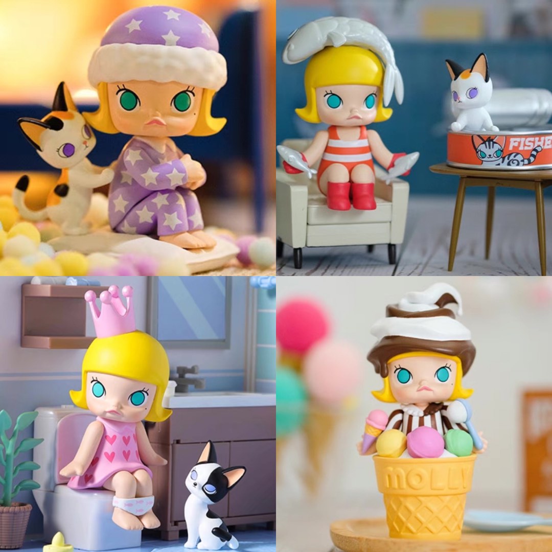 ONE DAY OF MOLLY POPMART / SINGLE BLIND BOX / ABLE TO CHOOSE CHARACTER ...