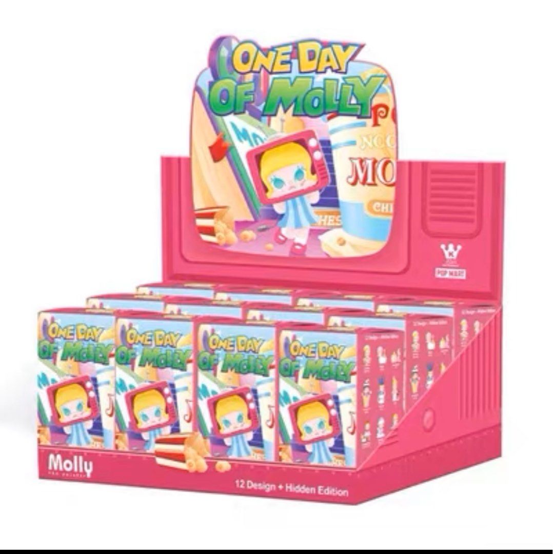 ONE DAY OF MOLLY POPMART / SINGLE BLIND BOX / ABLE TO CHOOSE CHARACTER ...