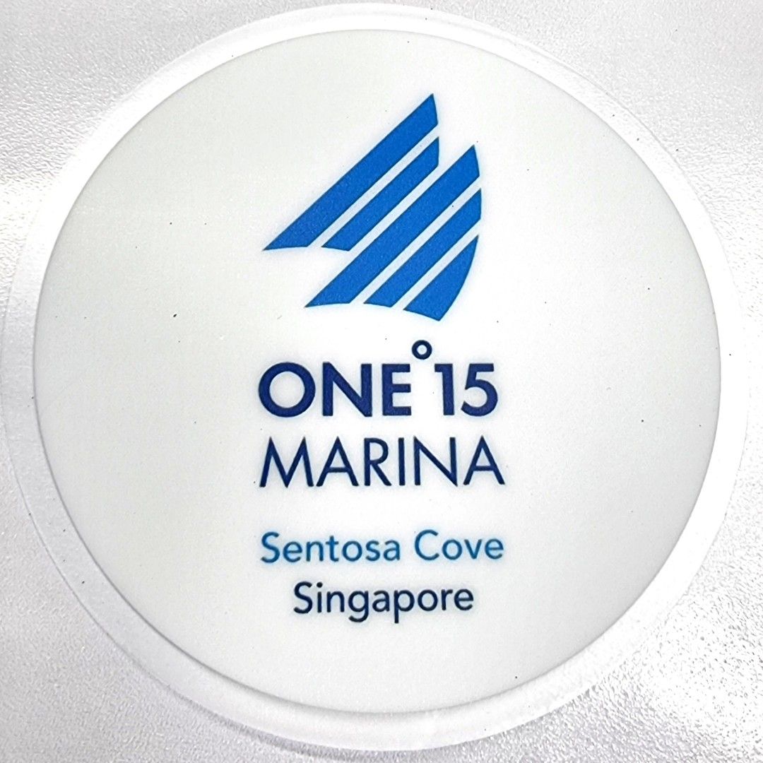 One Degree 15 Marina Club Souvenir Car Decal, Hobbies & Toys ...