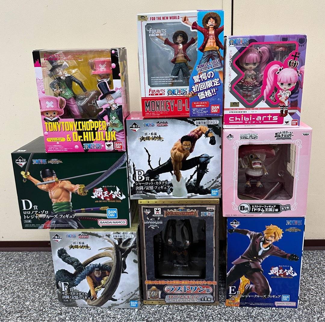 One Piece Kuji & Figuart Figures, Hobbies & Toys, Toys & Games on Carousell