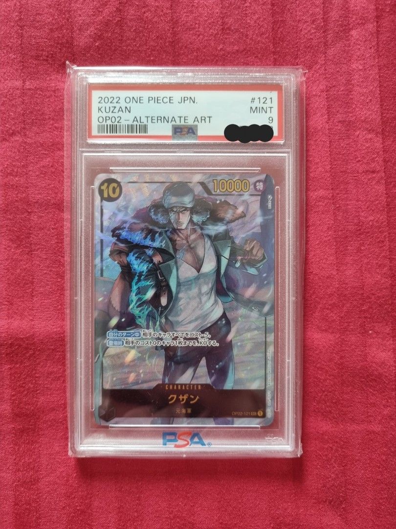 One piece OP02-121 Kuzan SEC AA PSA9, Hobbies & Toys, Toys & Games on Carousell