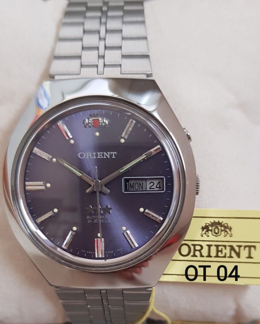 ORIENT Vantage Japan Automatic Day-Date watch, Luxury, Watches on Carousell