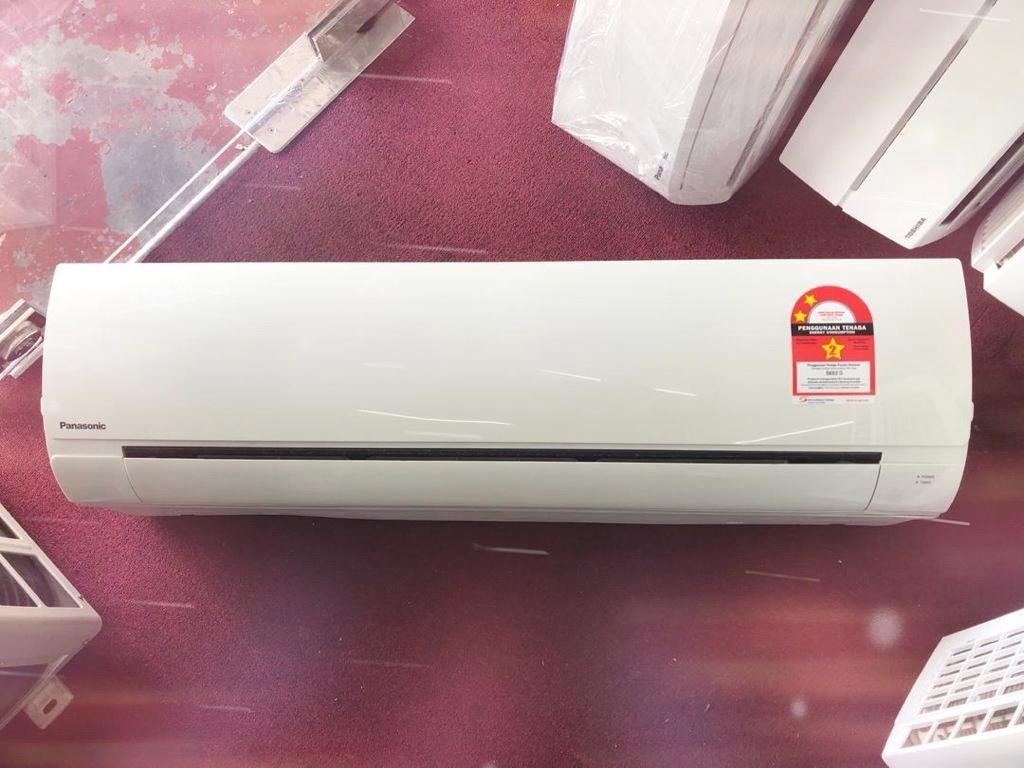 Panasonic 2HP Aircond B264, TV & Home Appliances, Air Conditioners ...