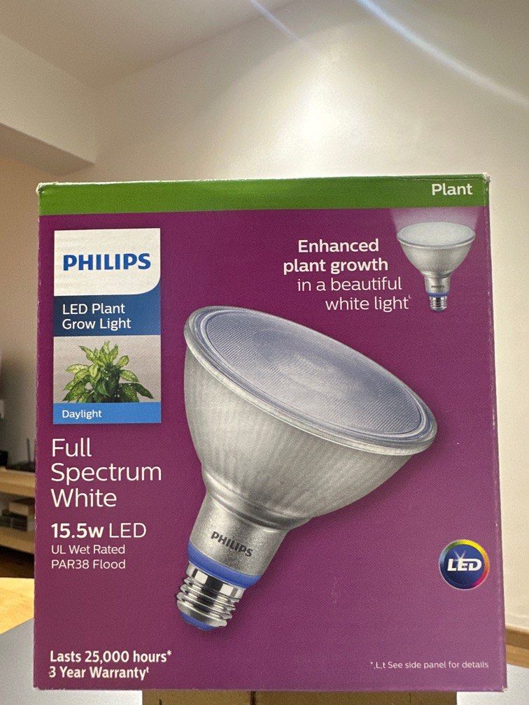Philips LED Grow Light, Furniture & Home Living, Lighting & Fans ...