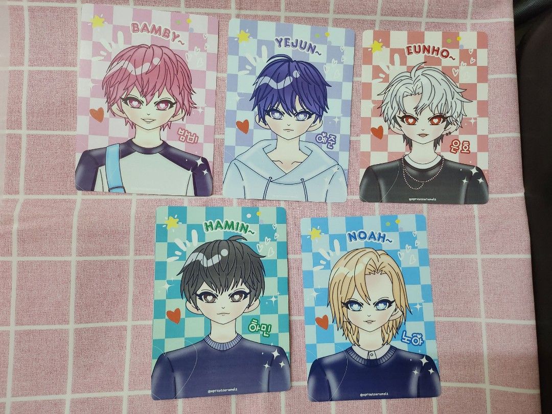 PLAVE Art Prints Fanart, Hobbies & Toys, Collectibles & Memorabilia, K ...