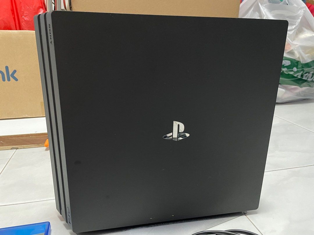 PlayStation 4 Pro (PS4 Pro) 1 TB - combo with original stand, 2 ...