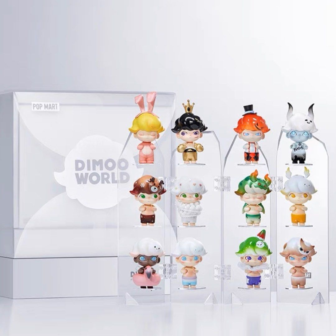 [PO-Limited Gift Set] POPMART Dimoo Retro Limited Gift Set, Hobbies ...