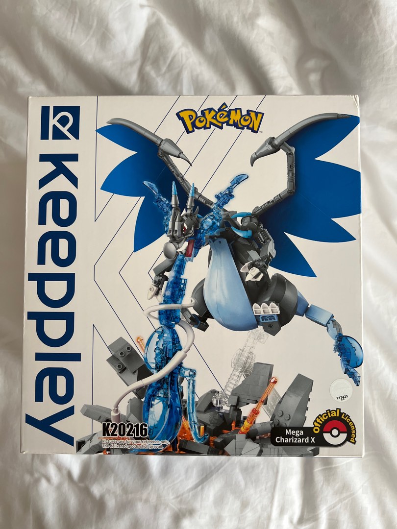 Pokemon Mega Charizard X Qman Building Blocks Toy Set by Keeppley on ...