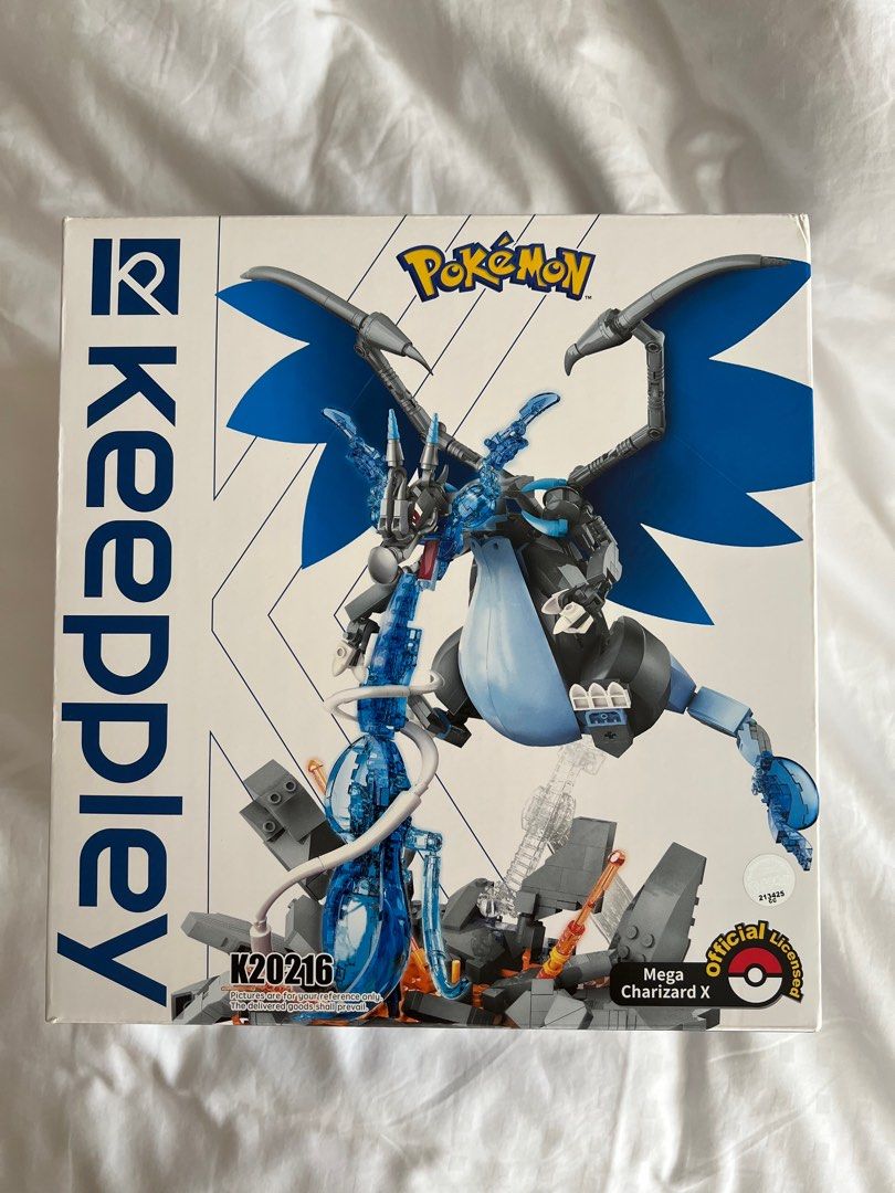 Pokemon Mega Charizard X Qman Building Blocks Toy Set by Keeppley on ...